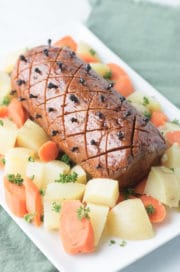 Delicious Glazed Vegan Ham! - Oil Free - A Plantiful Path