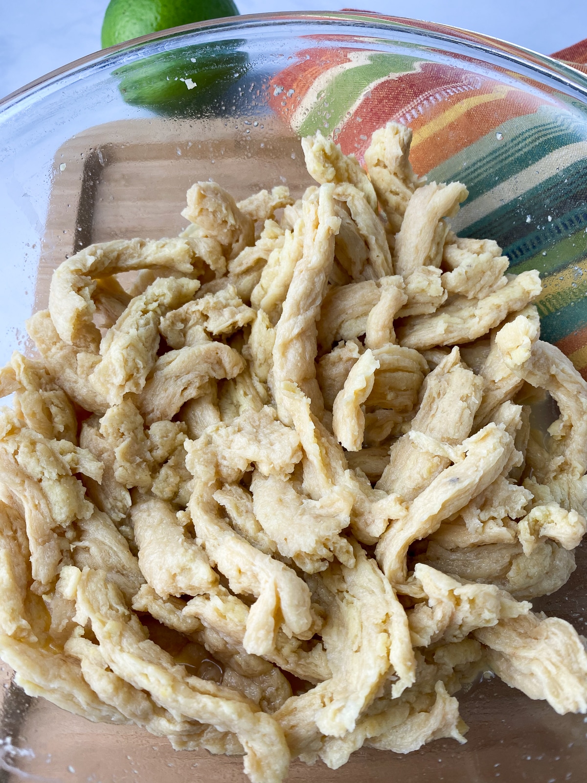 Vegan Soy Curl Fajitas - Oil Free - A Plantiful Path