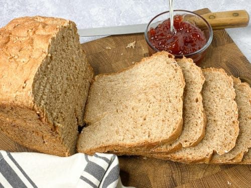 Multigrain Bread for the Bread Machine (Oil Free) - A Plantiful Path