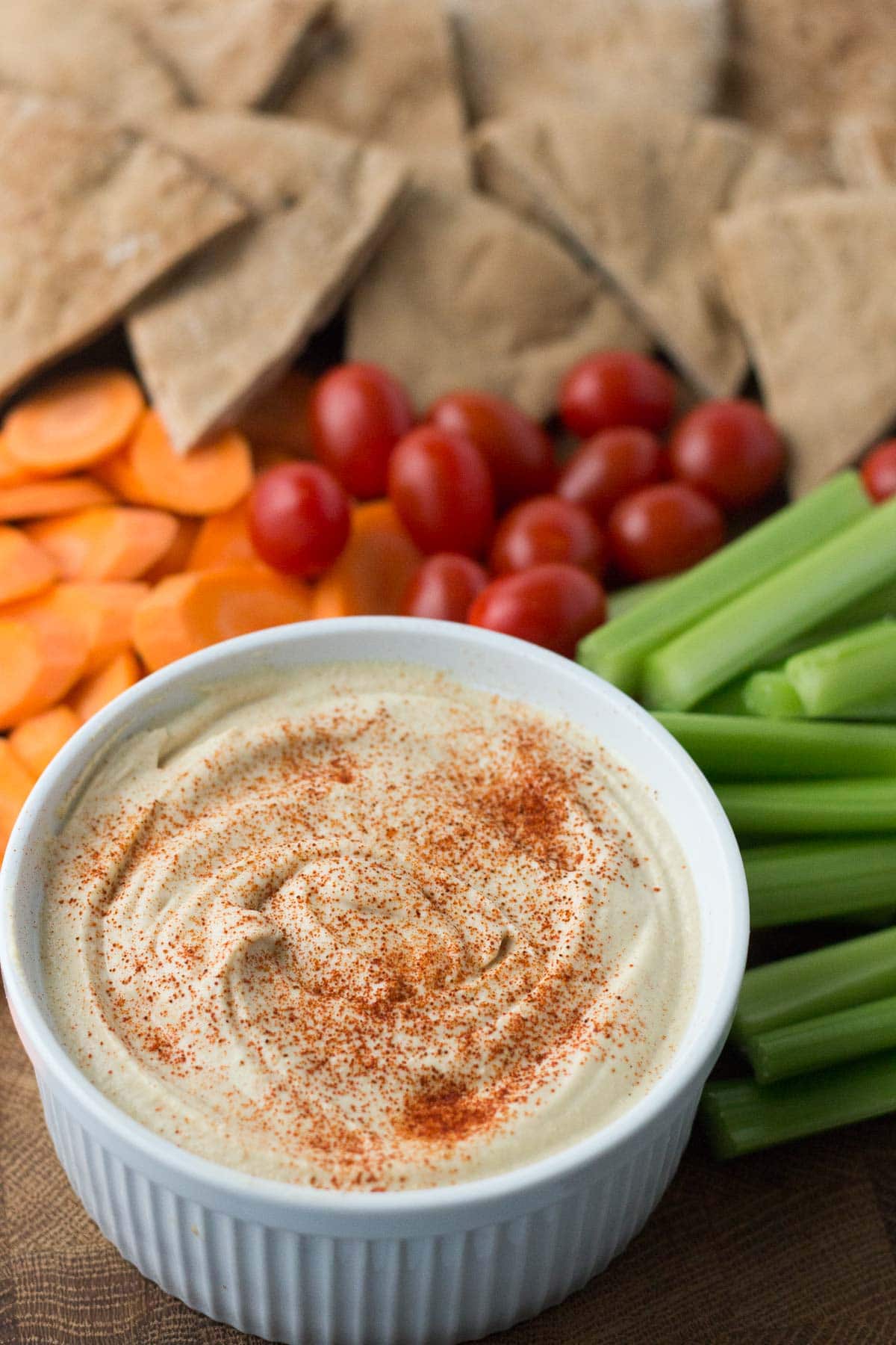 Roasted Garlic Hummus without Oil - A Plantiful Path