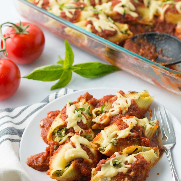 Vegan Stuffed Shells - A Plantiful Path