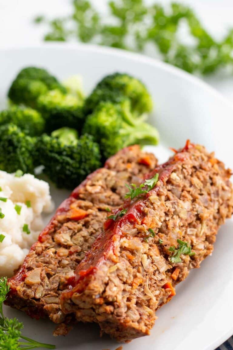 Vegan Lentil Loaf - A Plantiful Path