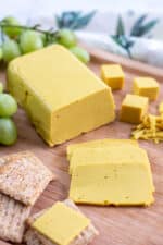 Vegan Cheddar Cheese without Oil - A Plantiful Path