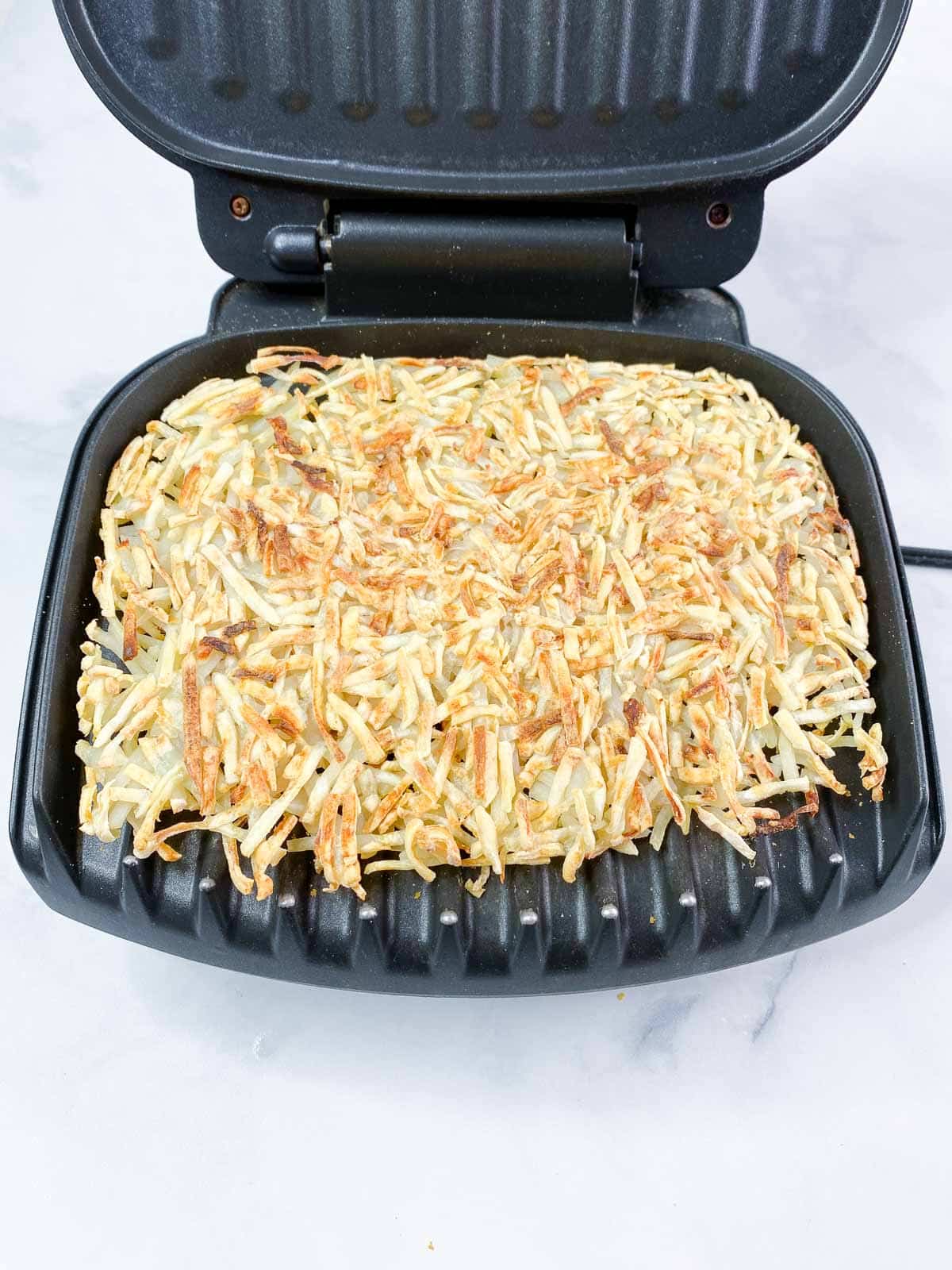Crispy Oil Free Hash Browns - A Plantiful Path