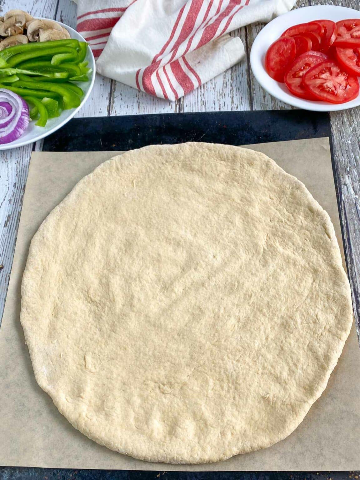Vegan Veggie Pizza - A Plantiful Path