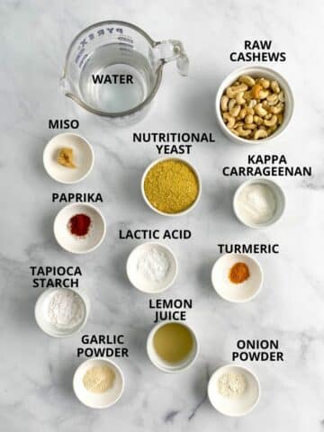 Vegan Cheddar Cheese without Oil - A Plantiful Path