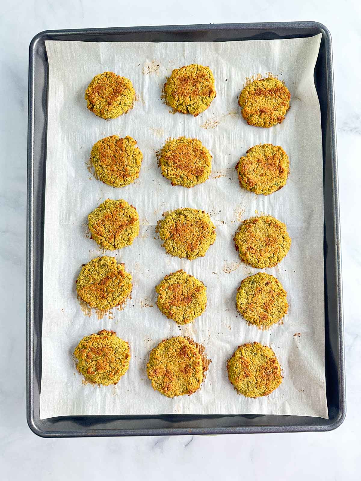 Oil Free Baked Falafel - A Plantiful Path